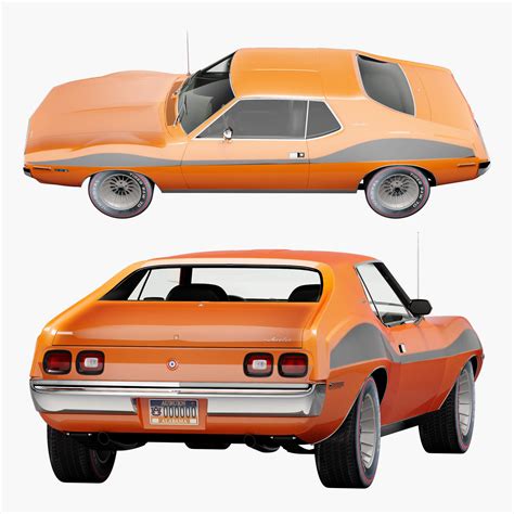 Amc Javelin 1972 3d Model By Sta 84