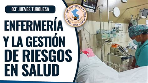 Enfermería Y La Gestión De Riesgos En Salud Youtube