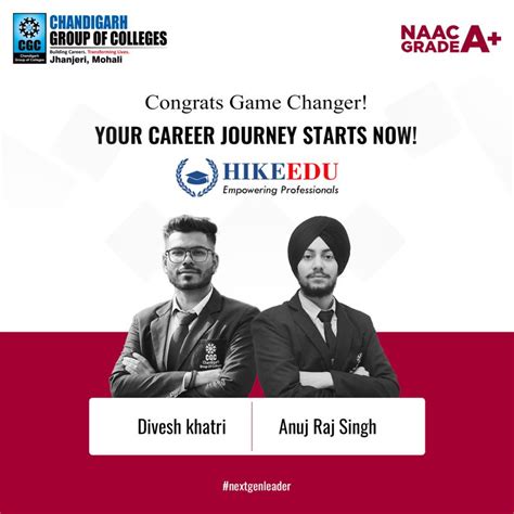 cgc jhanjeri on linkedin cgcjhanjeri careersuccess hikeeducation