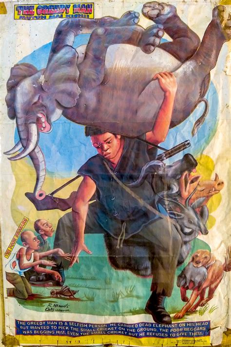 The Greedy Man Poster Designed And Made In Nigeria Scrolller