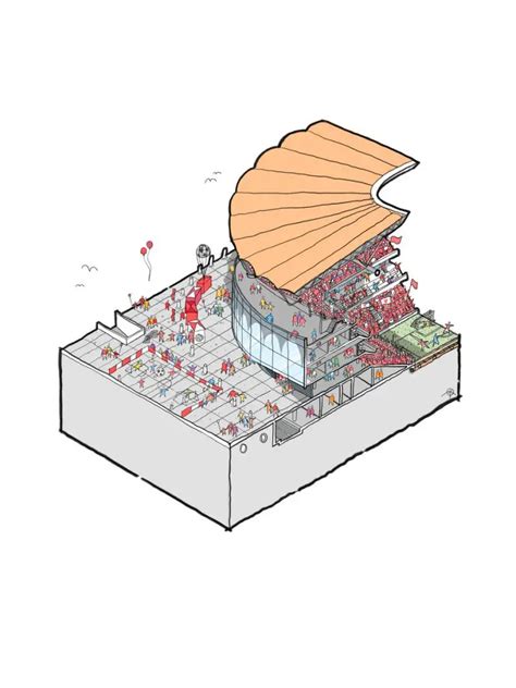 Great Stadium Architecture Design E Architect