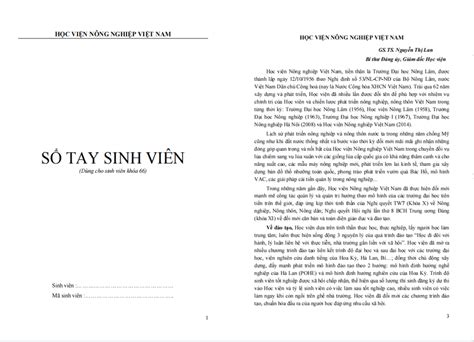 Sổ Tay Sinh Viên Của Các Trường Đại Học Cao Đẳng 4374 Việclàmvuicom