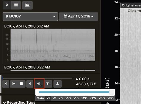Visualize Recordings As Spectrograms Arbimon