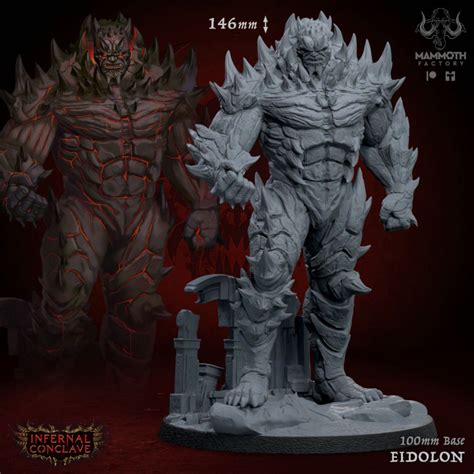 3d Printable The Eidolon Construct By Mammoth Factory