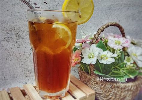 Resipi Teh O Ais Lemon Oleh Mizzanem Cookpad