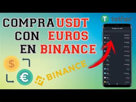 C Mo Comprar Usdt Con Euros En Binance Youtube