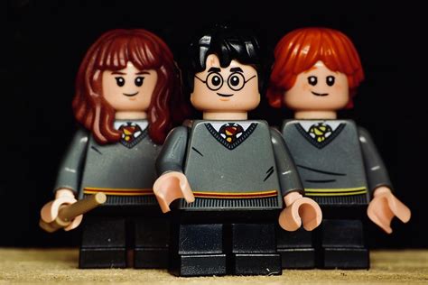 Lego Harry Potter Hermione Granger And Ron Weasley Photograph By Neil