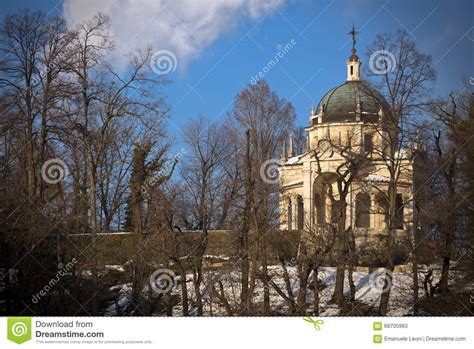 View Of Sacro Monte Di Varese Unesco World Heritage Stock Image