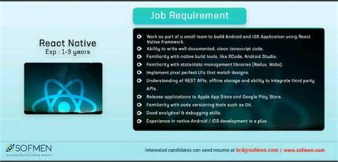 Shivani Joshi On Linkedin Reactnativedeveloper Android Ios