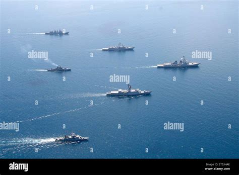 Carat Thailand 2011 Formation Of Ships Gulf Of Thailand Navy Royal Thai Navy Uss Howard