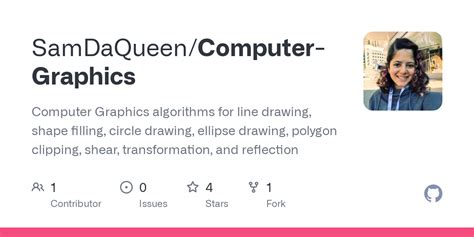 Github Samdaqueencomputer Graphics Computer Graphics Algorithms For Line Drawing Shape