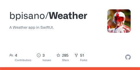 Github Bpisanoweather A Weather App In Swiftui