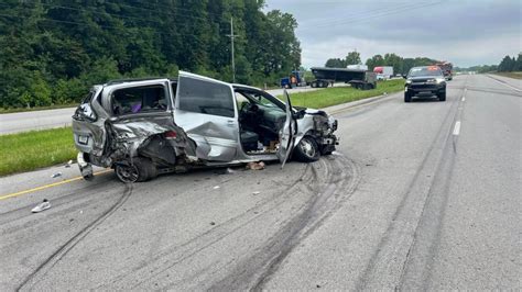 Semi Crash In Huntington County Temporarily Shuts Down Intersection