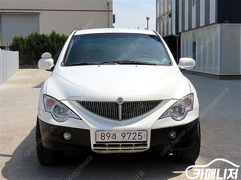 쌍용 액티언스포츠 4wd Ax7 Passion 4등 르노삼성 중고나라