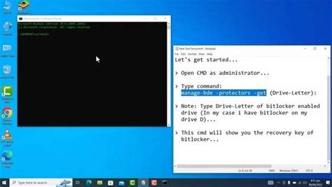 How To Find The Bitlocker Recovery Key Using Command Prompt Easiest