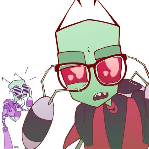 Invader Zim Gir Nerd