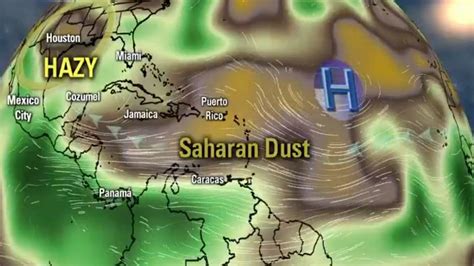 Saharan Dust Expected To Hit Texas This Weekend Causing Hazy Skies