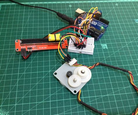how to control a stepper motor with a potentiometer 5 steps