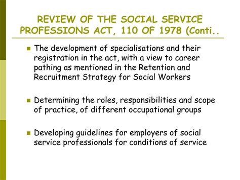 Ppt Briefing Report South African Council For Social Service