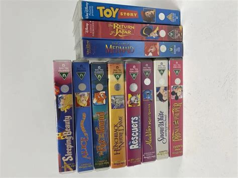 Disney Videos Vhs Walt Disney Classics Sleeping Beauty Toy Story Peter