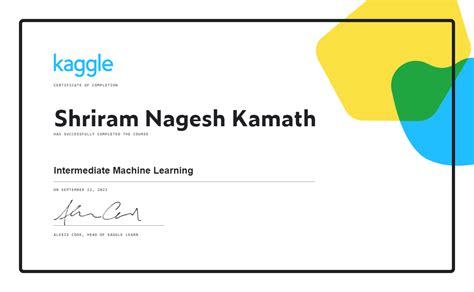 Ive Completed The Intermediate Machine Learning Course On Kaggle