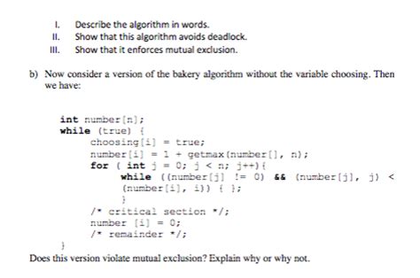 A A Software Approach To Mutual Exclusion Is Chegg
