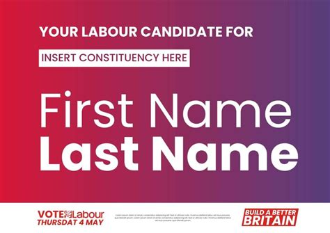 Labour Templates Website Social Media Email Print Video