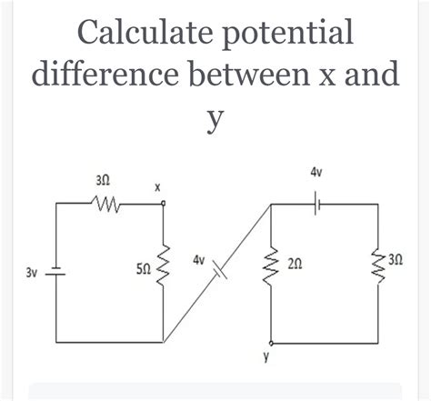 Calculate Potential Difference Between X And Y Filo