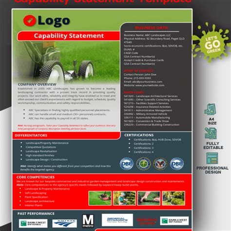 Construction Capability Statement Editable Capability Statement Lab Construction Capability Statement Editable Capability Statement Lab