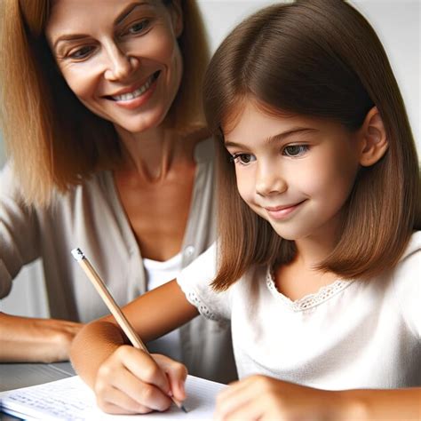 Premium Photo A Mothers Touch A Closeup Of A Young Girl And Her