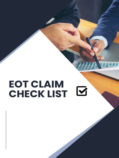 Eot Claim Submission Guide Pdf