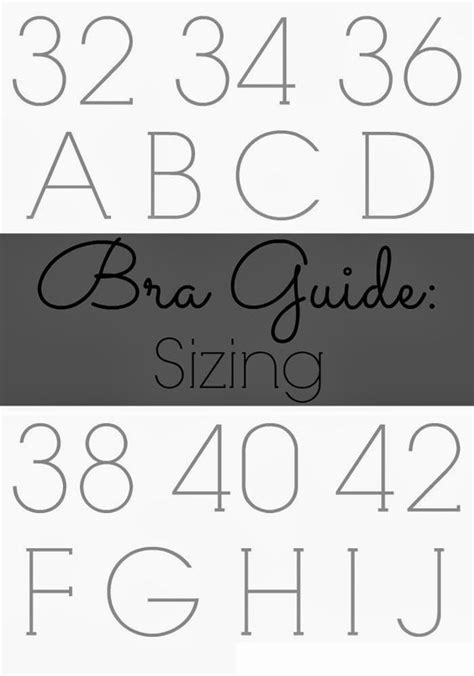Bra Size Letters In Order Ella Pullman
