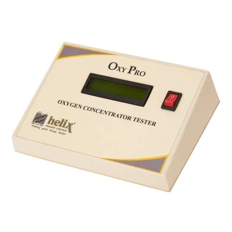 Oxygen Analyzer Material Plastic At Best Price In Bengaluru Helix