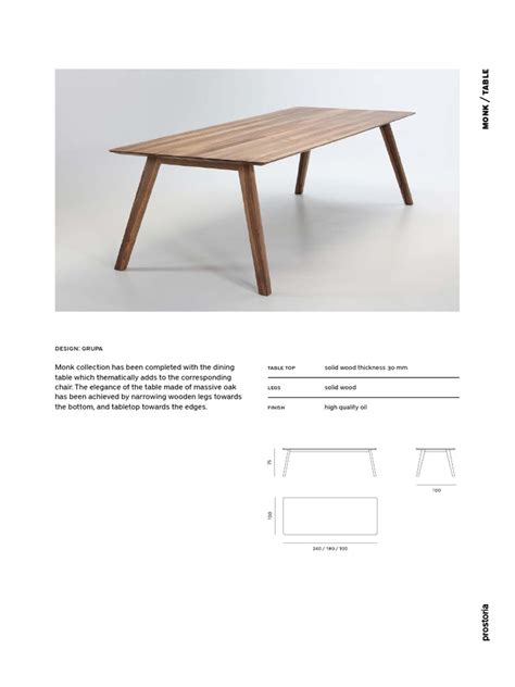 Monk Table Pdf