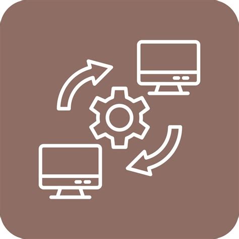 Premium Vector Synchronize Icon