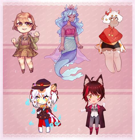 Open Yokai Gijinka Collab Auction By Alterexian On Deviantart