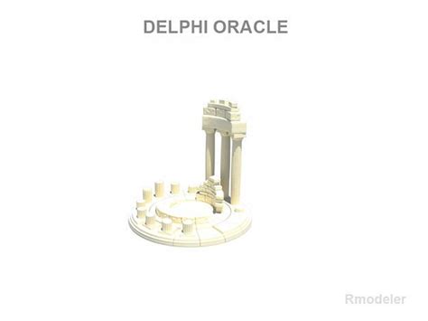 Delphi Oracle 3d Model Obj 3ds Fbx C4d Lwo Lw Lws Ma Mb