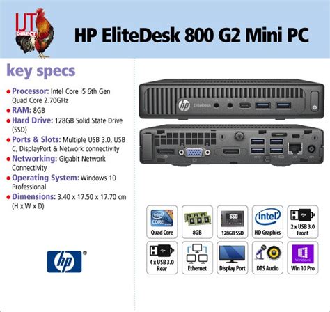 Hp Elitedesk G Dm W Computers Tech Desktops On Carousell