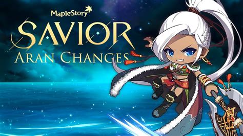 Aran Changes In Savior Maplestory Youtube