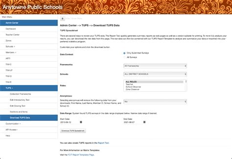 Downloading Tups Data Tim