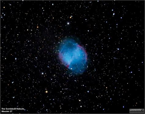 Messier 27 The Famous Dumbbell Nebula From The Dark Side Observatory