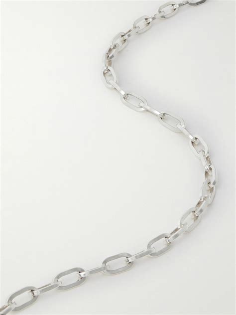 Bottega Veneta - Sterling Silver Chain Necklace Bottega Veneta