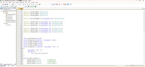 基于stm32f103的led点亮stm32f103最小核心板 Csdn博客