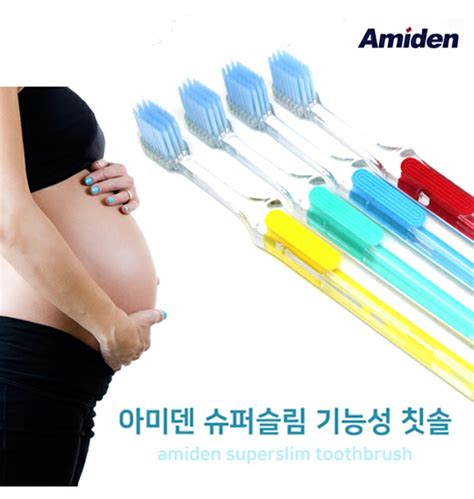 치과전용 아미덴 초미세모 임산부 칫솔 10개입 티몬