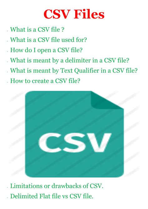 CSV File How To Open Why It Is Used Drawbacks Vs Delimited Flat File