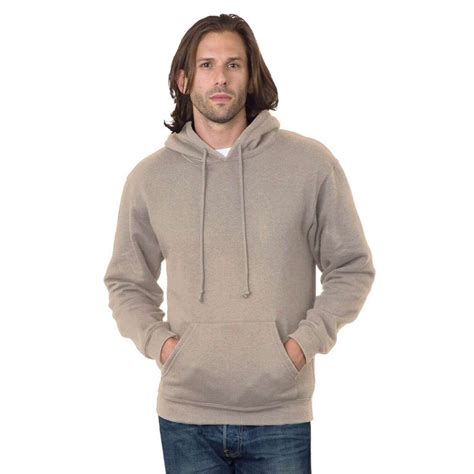 Bayside Unisex Usa Made Hooded Sweatshirt