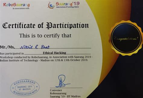 Nikhil R Bhat On Linkedin I Am Delighted To Announce My Participation
