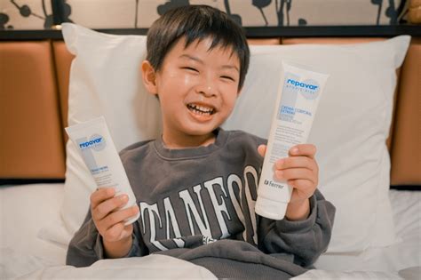 育兒・開箱｜repavar芮培菈乳液系列｜小r牆牆霜好用嗎？異膚乾燥癢寶寶，乾冷日本實測給你看！ Oo Say Hi