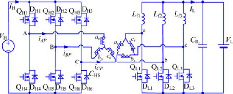 Figure 2 From A Novel Pwm High Voltage Conversion Ratio Bidirectional Three Phase Dcdc