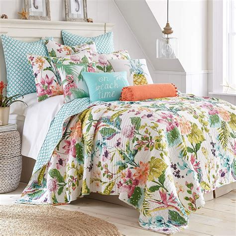 Levtex Home Malana Quilt Set Fullqueen Quilt Two Standard Pillow